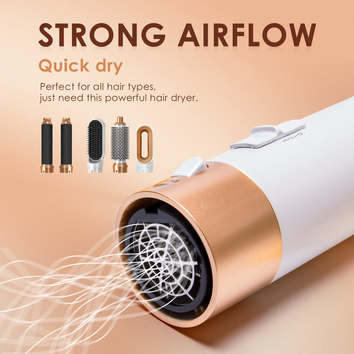 All-In-One Airpro Styler for Salon-Quality Hair at Home